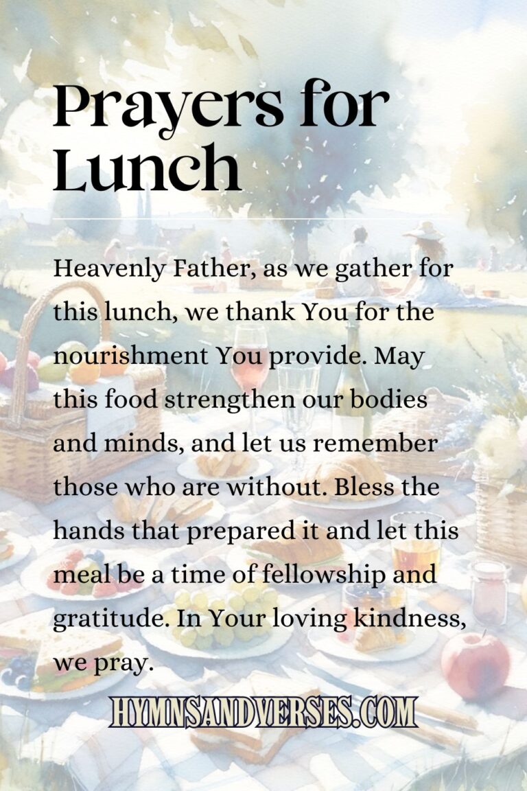 Afternoon Prayer: 33 Beautiful Ideas | Hymns and Verses