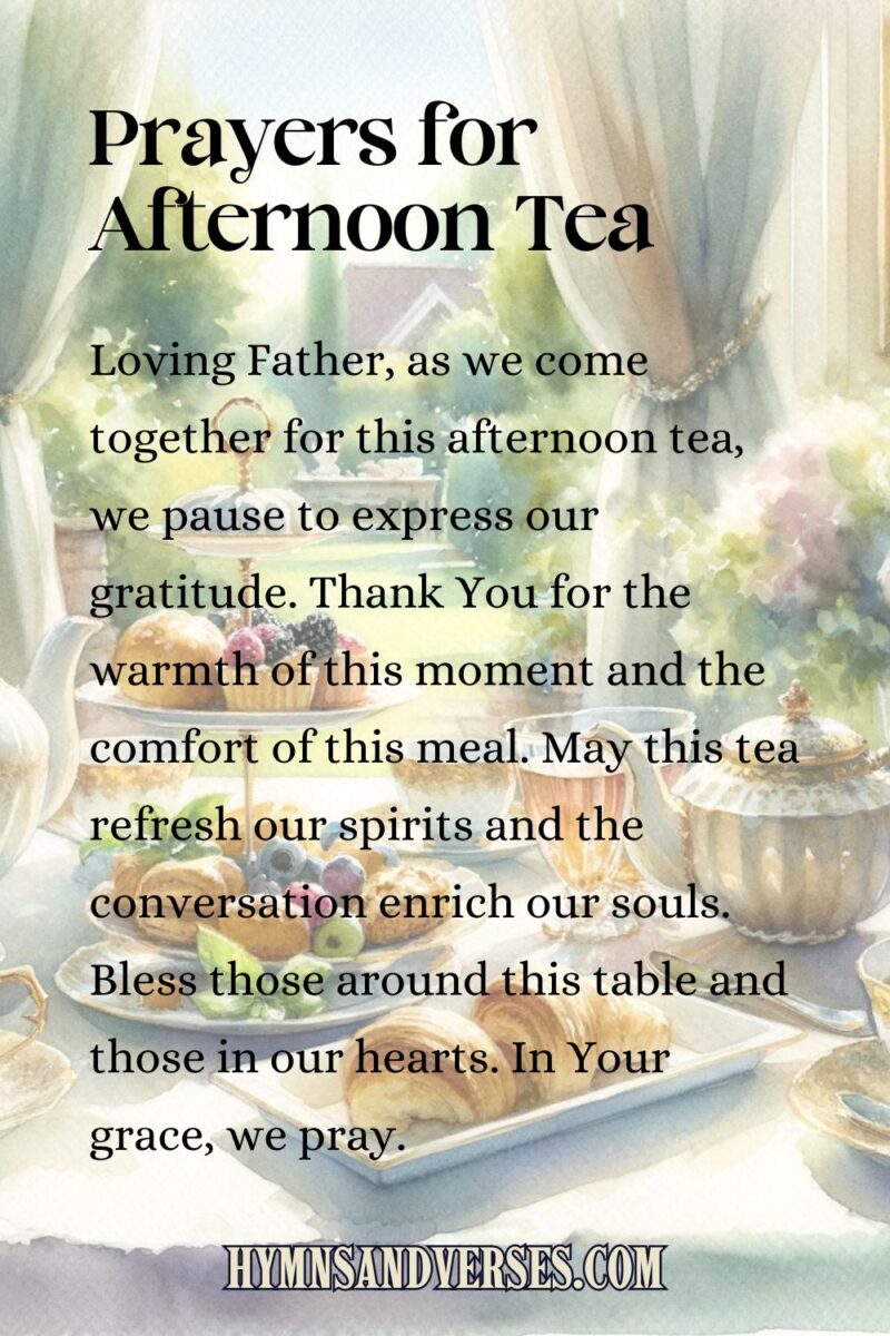 Afternoon Prayer: 33 Beautiful Ideas | Hymns and Verses