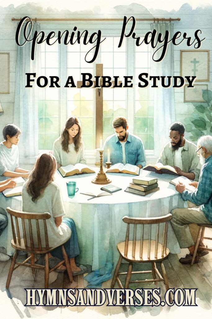 31+ Opening Prayer for Bible Study Ideas | Hymns and Verses